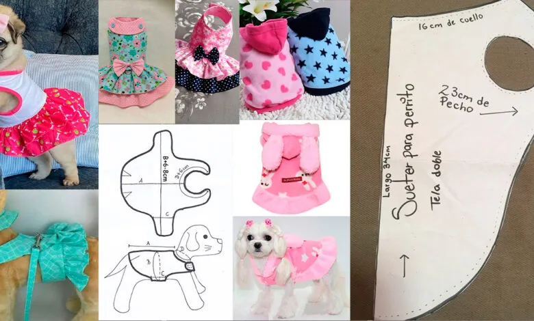 COSTURA -COMO HACER ROPA PARA PERRITO PASO A PASO