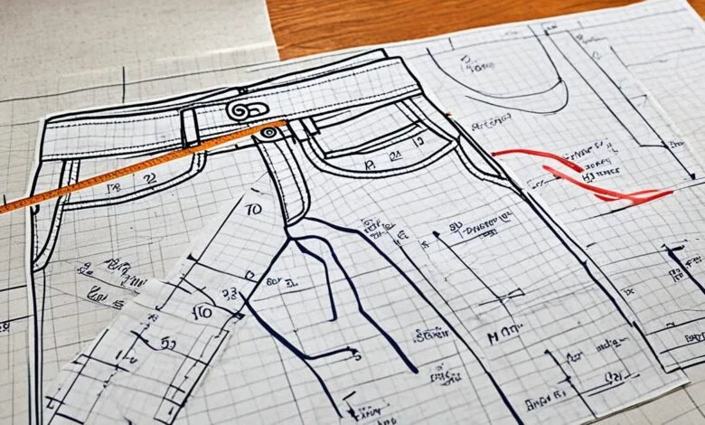 COMO HACER UN PATRON DE PANTALON DE HOMBRE PASO A PASO