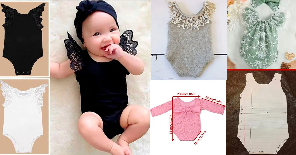COMO HACER UN BODY PARA BEBE PASO A PASO